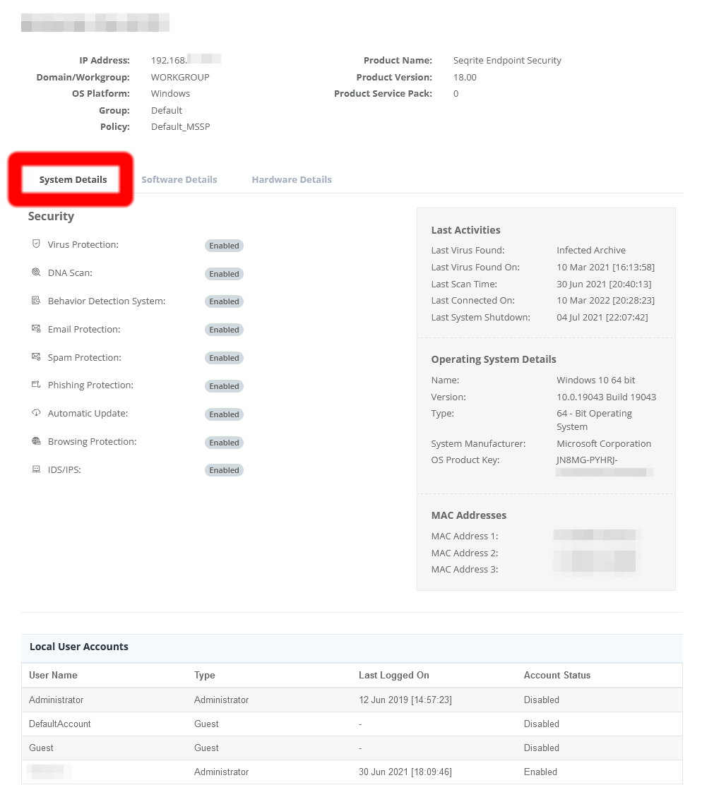 Guida installazione Seqrite Business - BI@Work - Secure Your Company